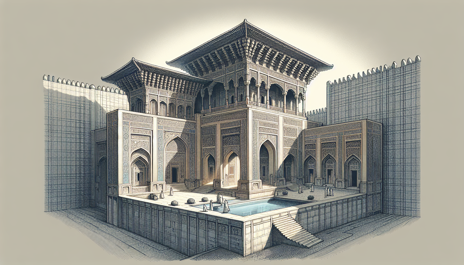 Courtyards Used by Ancient Civilizations to Cool Homes in Hot Climates ...