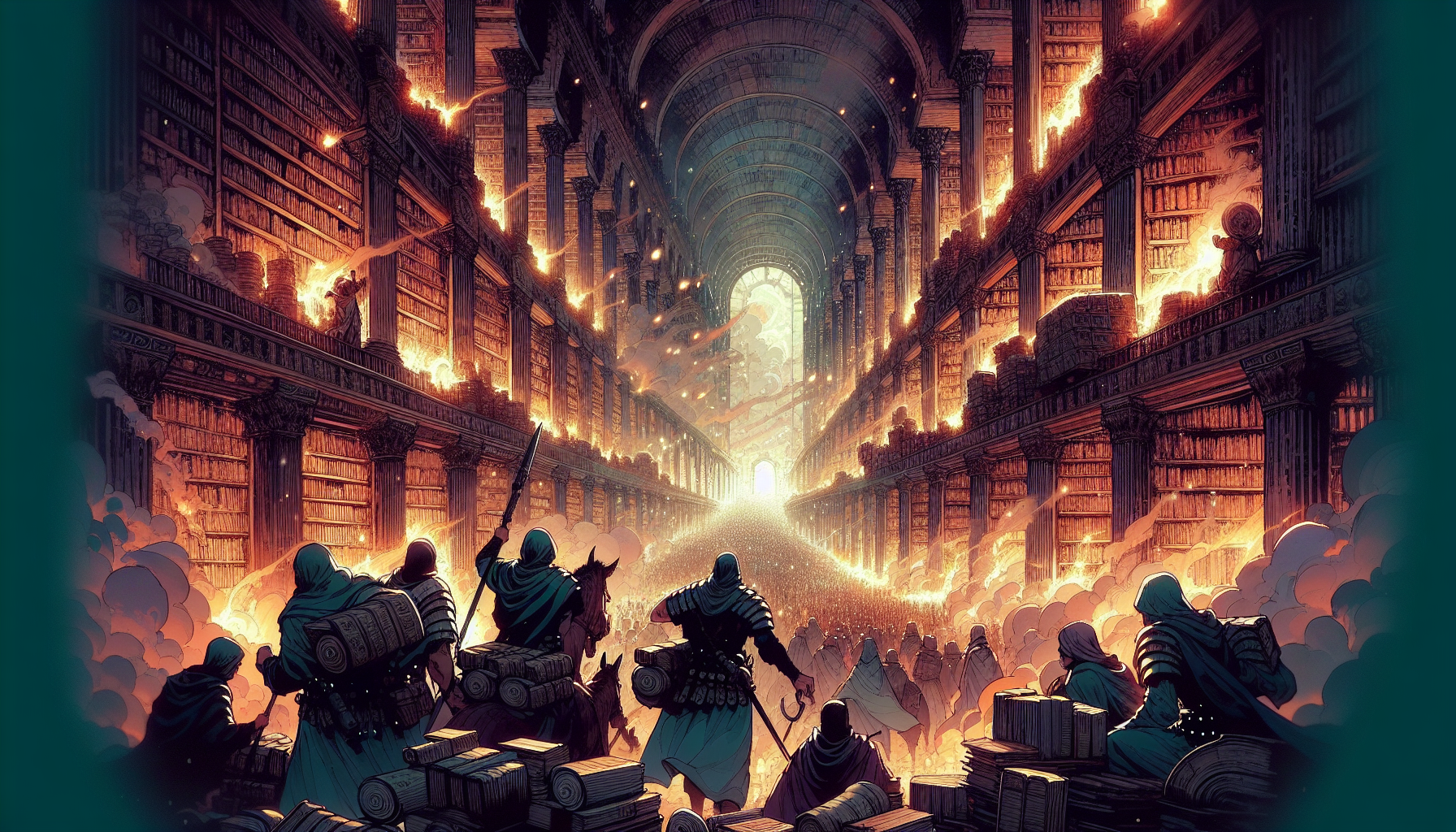 Romans Destroyed Ancient Libraries, Arabs Preserved Knowledge at ...